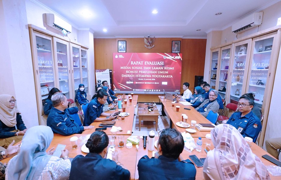 KPU DIY - Tingkatkan kualitas konten, KPU DIY Lakukan Evaluasi Media ...